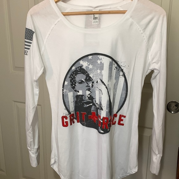 Nine Line Apparel | Tops | Nine Line Long Sleeve Womans Tshirt With ...